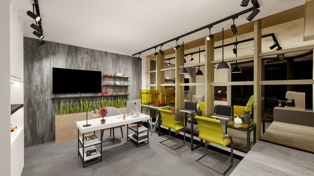 Innovative Toy Office Design – architectural visualization-by kasra shafiee